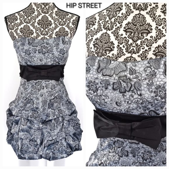 Ruby Rox | Dresses | Ruby Rox Strapless High Waist Balloon Skirt Lace ...